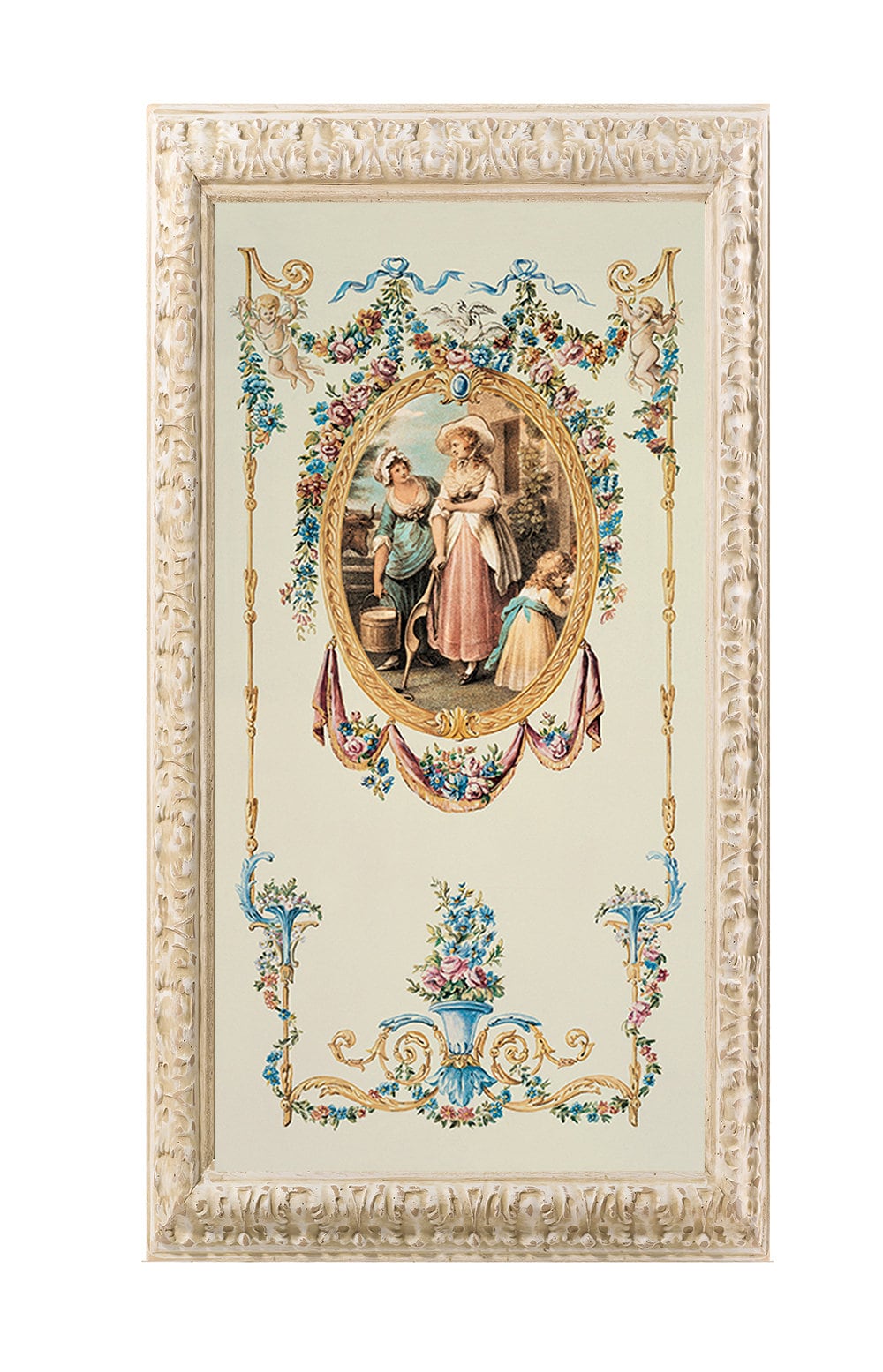 Neoclassical Decor - Victorian Wall Art - Classic Art Print of Shabby ...