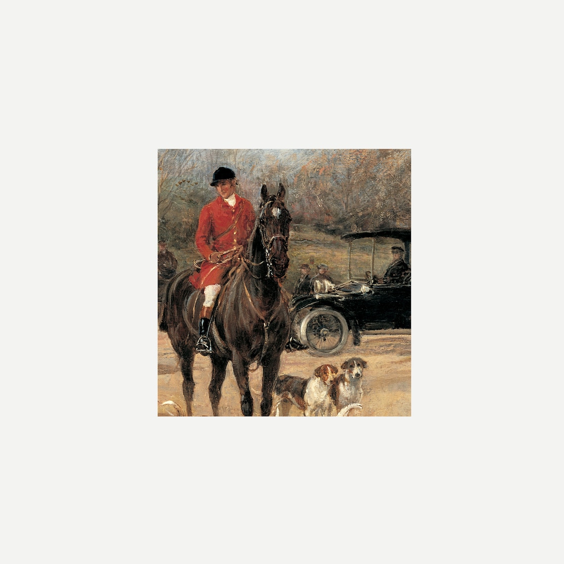 Fox Hunting Prints - Vintage British Hunt Wall Art With Horses, Hunters ...