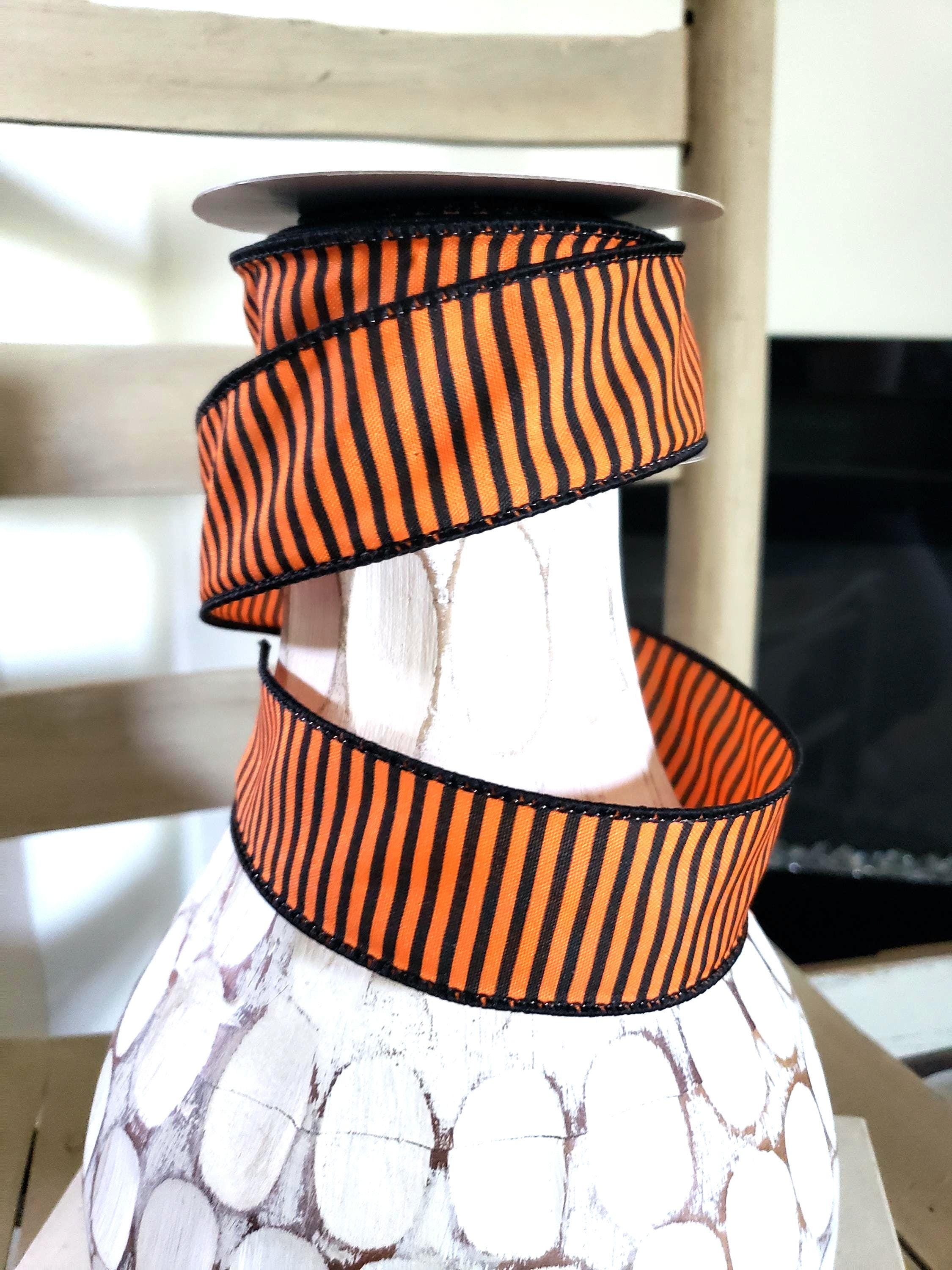 Halloween Stripe Ribbon - Etsy