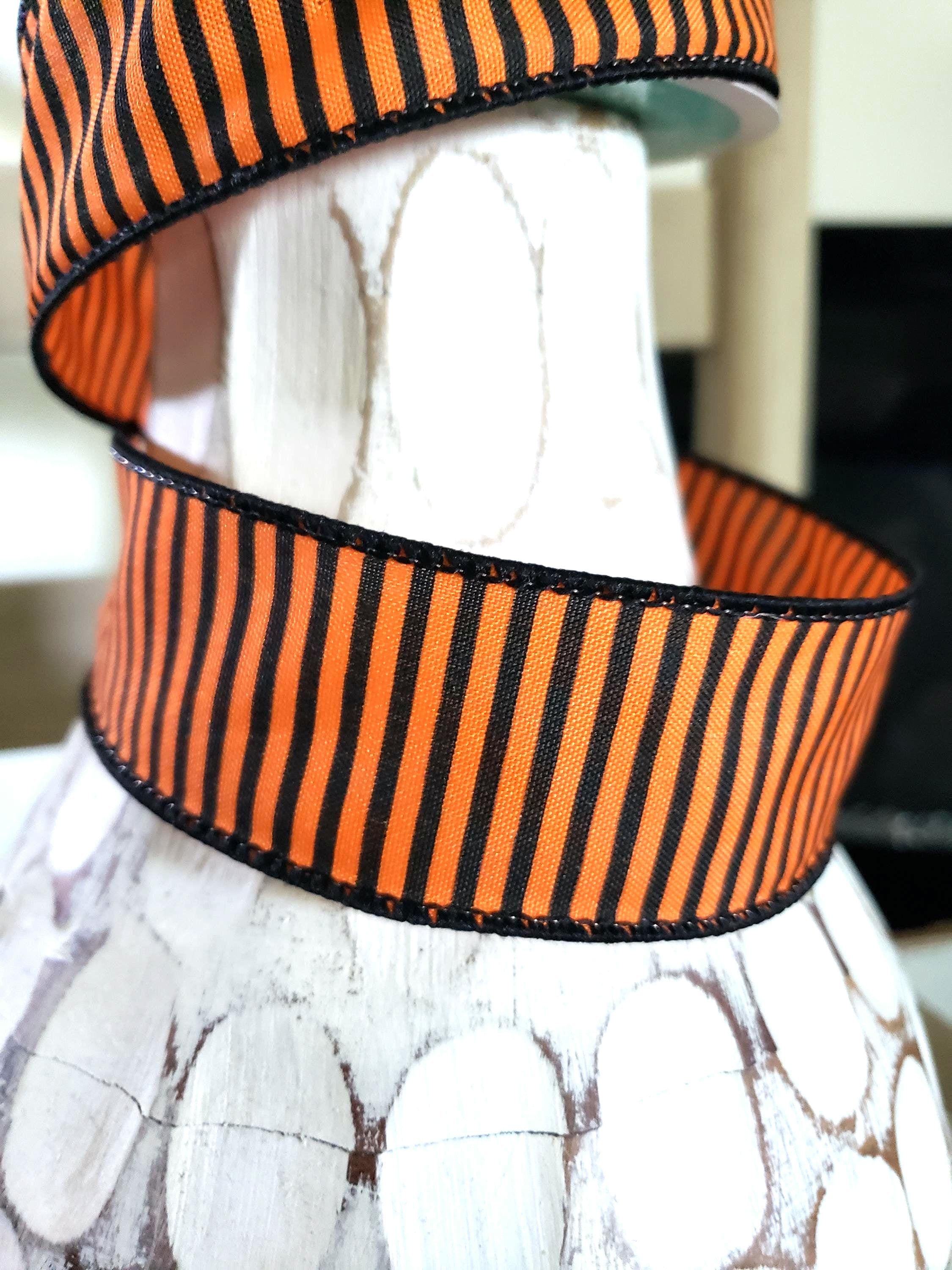 Halloween Stripe Ribbon - Etsy