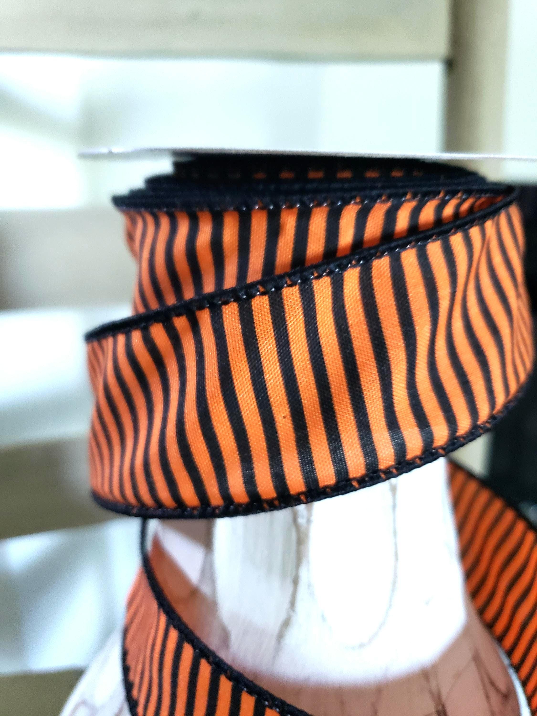 Halloween Stripe Ribbon - Etsy
