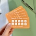 Saying No to Things Punch Card - OPEN REWARD Pack of 5 | Stocking ...