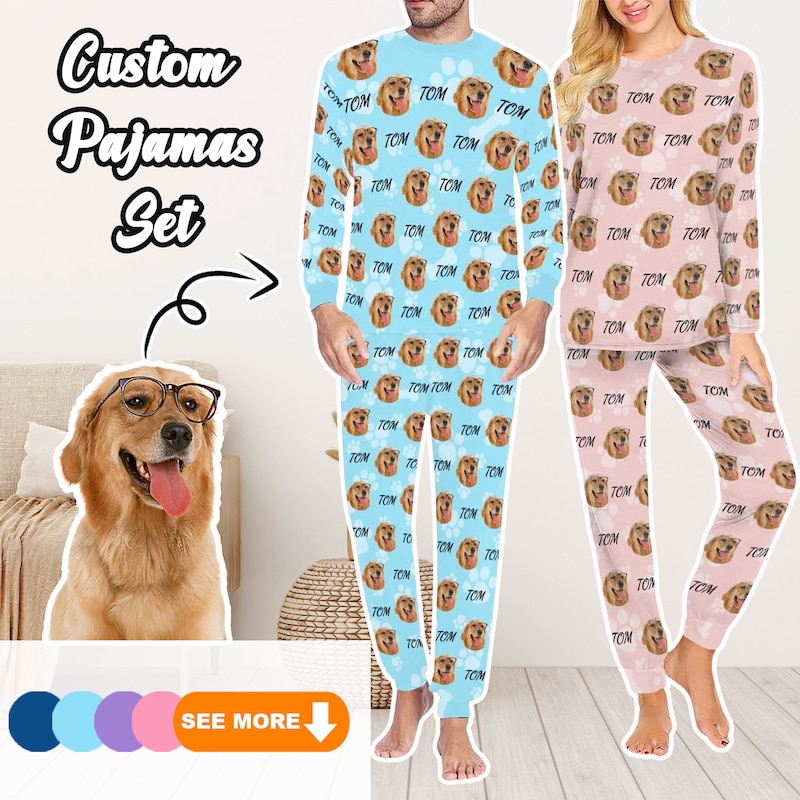 Personalized Pajamas - Etsy