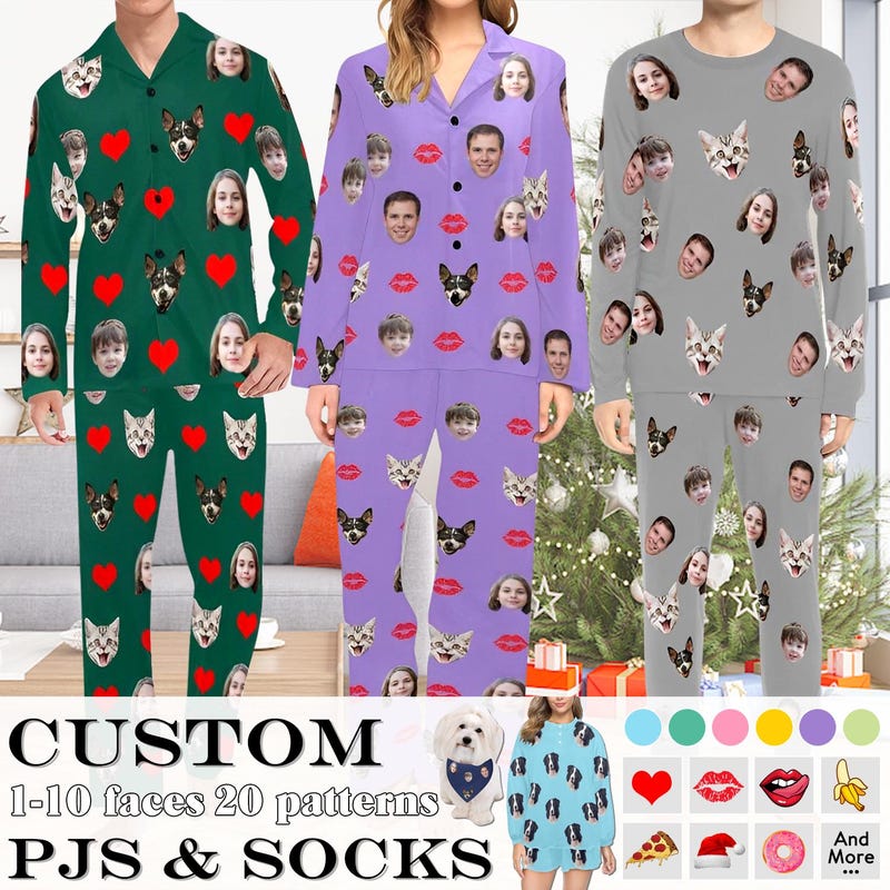 Personalized Pajamas - Etsy
