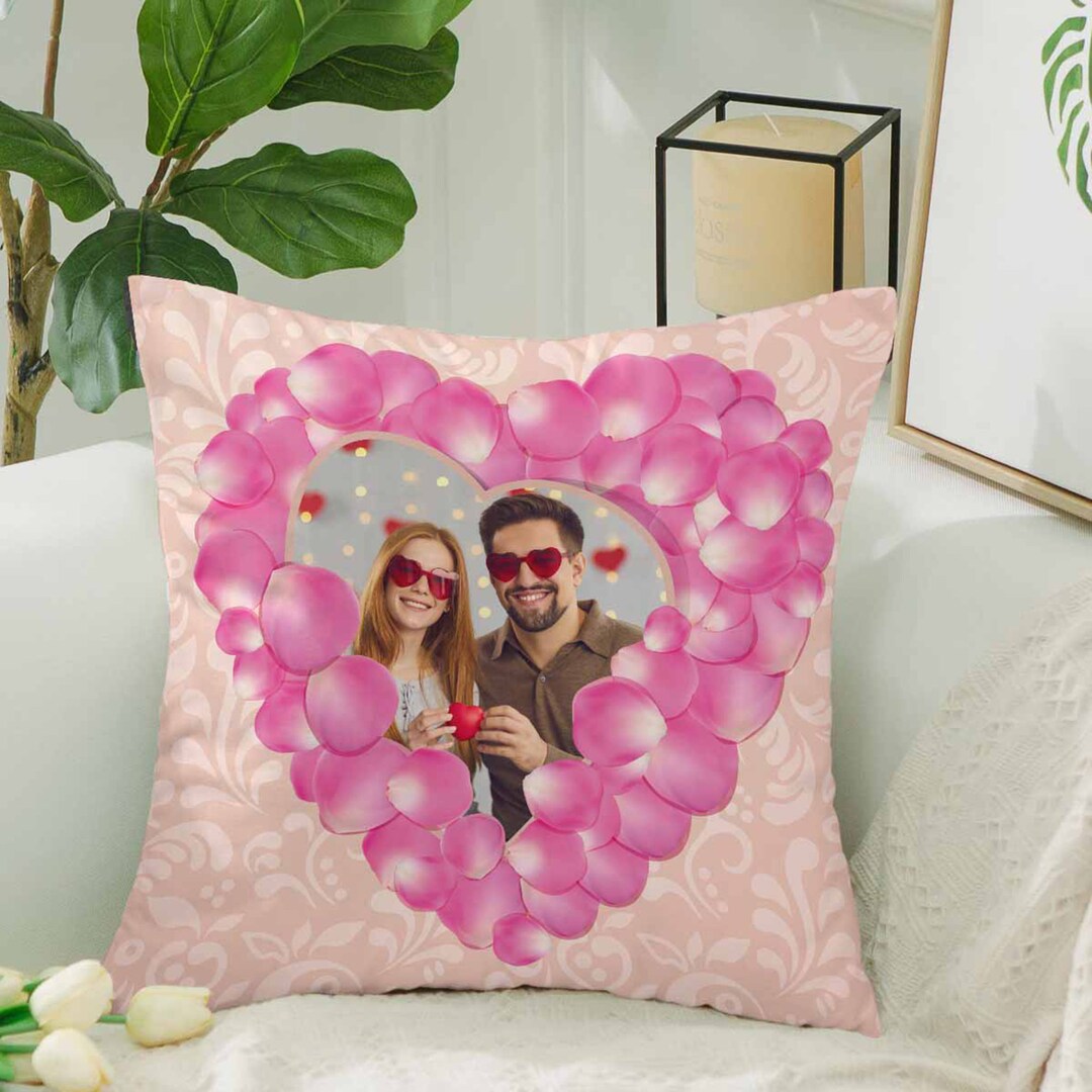 Personalized Photo Pillowcase, Custom Family Throw Pillow - Etsy