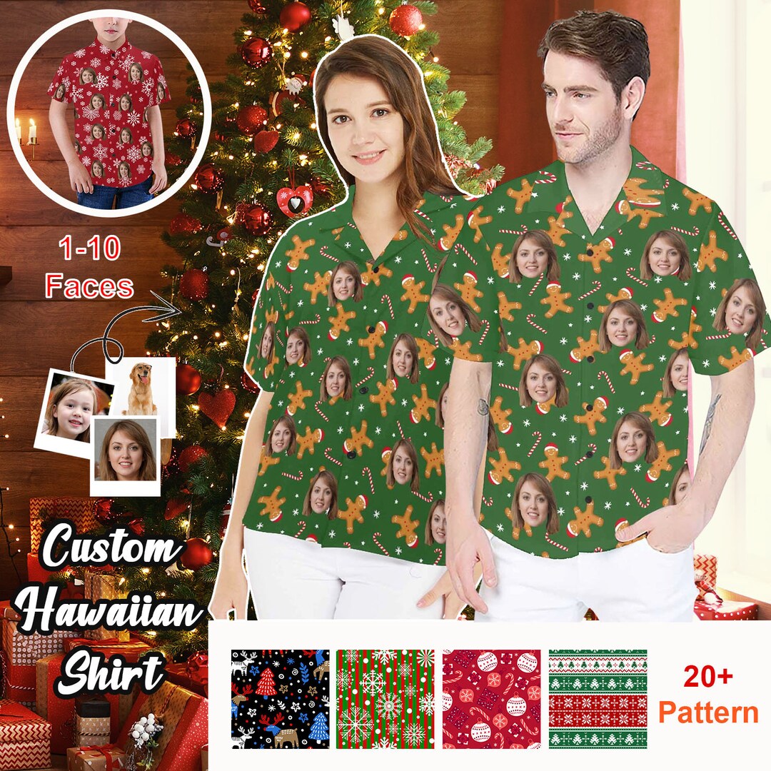 Custom Christmas Shirts for Family, Personalized Shirt With Photo ...