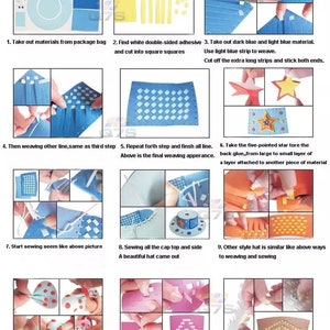 DIY Hat Kit for Kids, Kids Gift, DIY Craft Sewing Kit, Weaving Kit ...