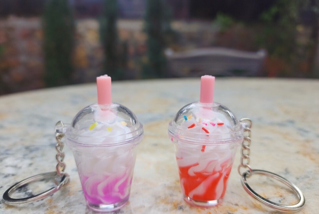 Frappuccino Keychain Iced Coffee Smoothie Starbucks - Etsy