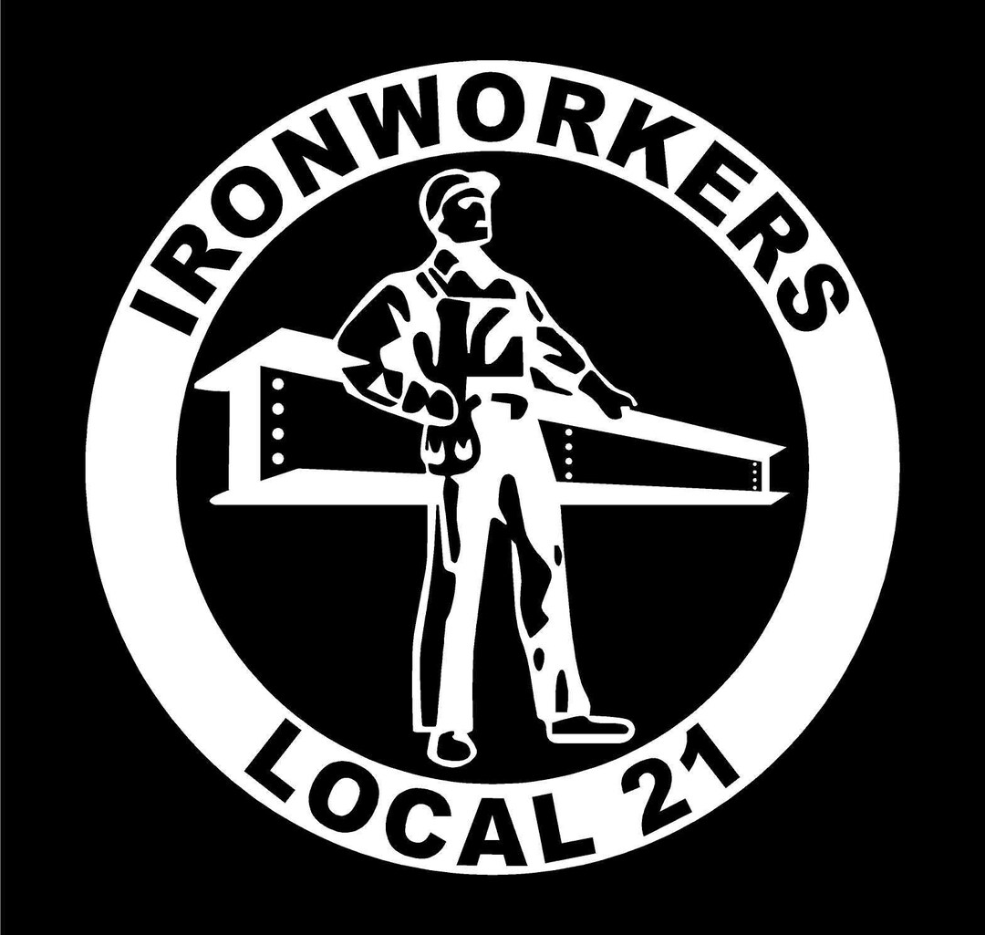 Iron Workers Window Sticker Ironworker - Etsy