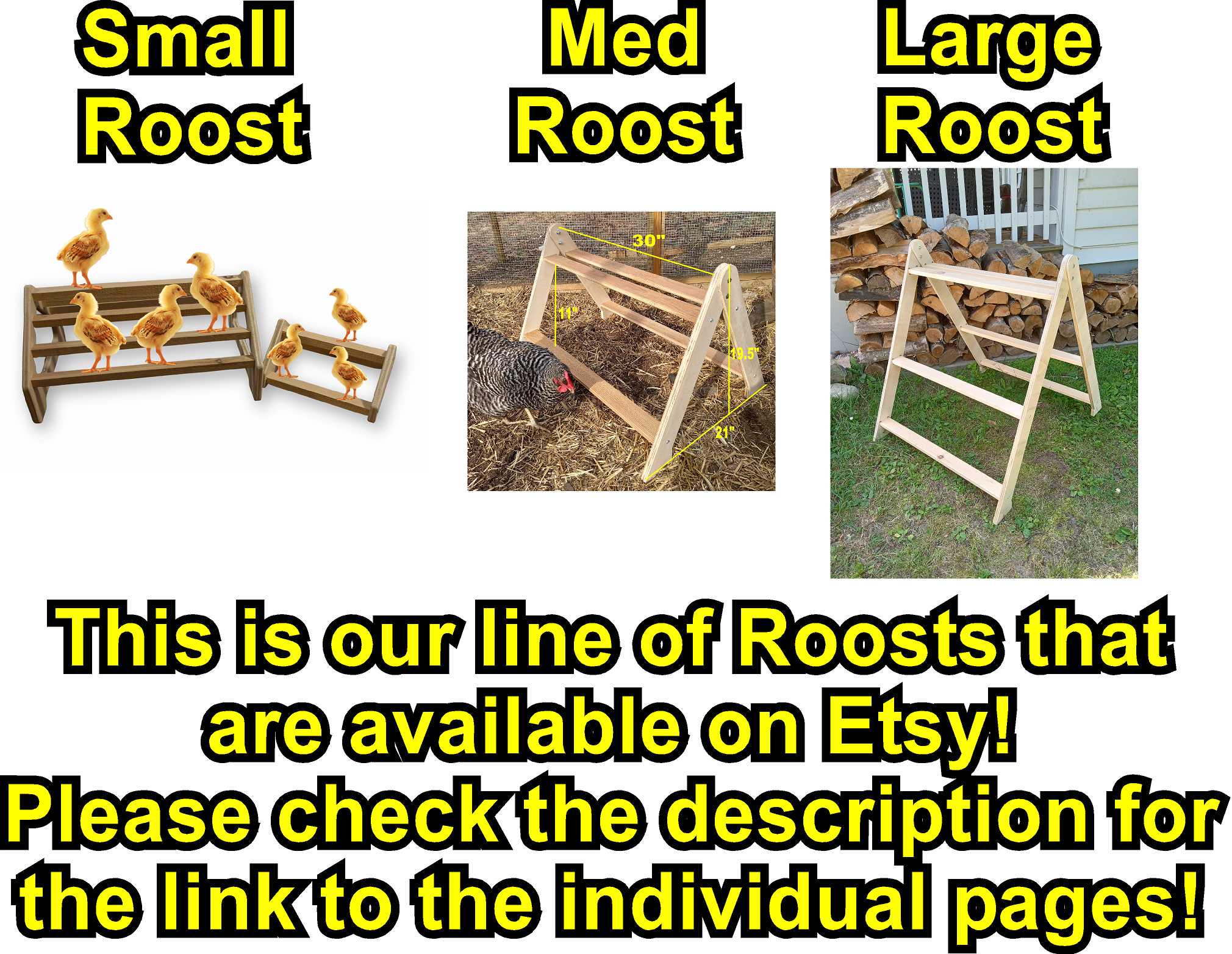 Chicken Bench - Etsy