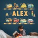 Personalized Watercolor Vehicle Decal Stickers for Boys Removable Wall ...