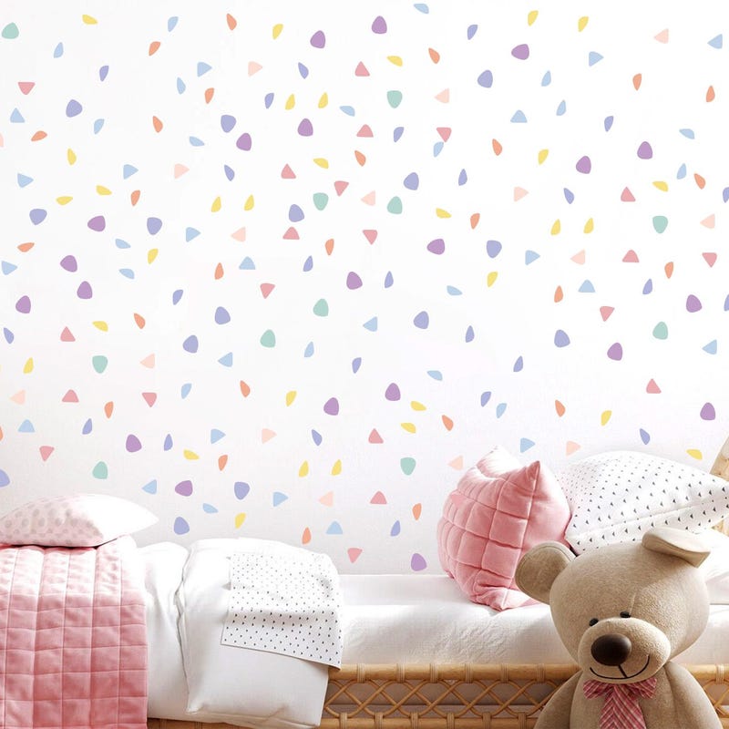 Triangle Wall Decal - Etsy