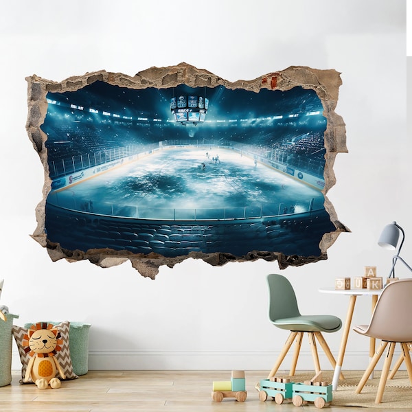 Broken Wall Decal - Etsy