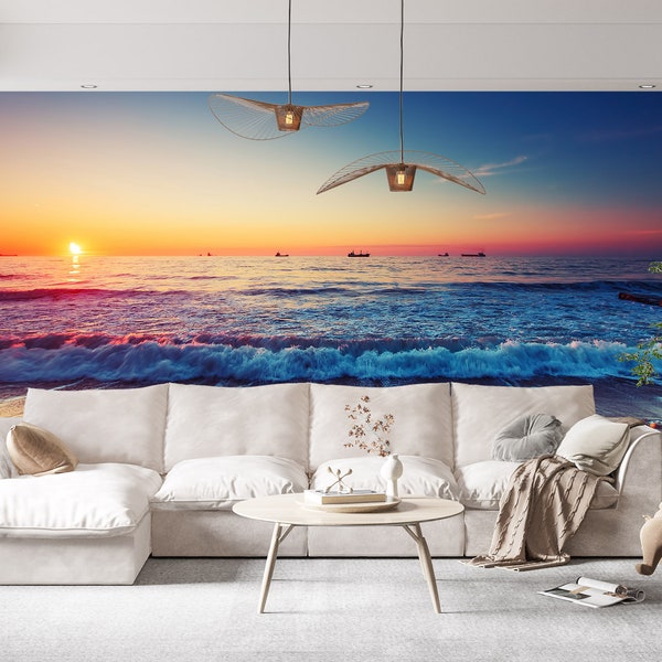 Sunset Wall Mural - Etsy