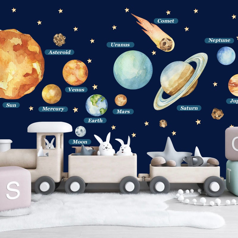 Celestial Wall Decals - Etsy