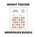 The Peri Menopause Tracker Pack Menopause Symptom Tracker Menopause ...