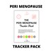 The Peri Menopause Tracker Pack Menopause Symptom Tracker Menopause ...