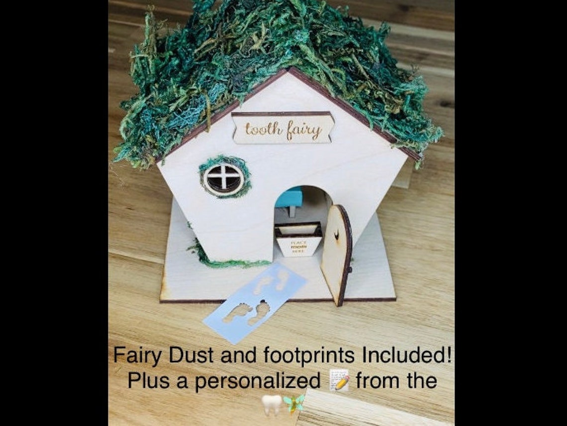 Tooth Fairy Cottage Toothfairy House Loose Tooth - Etsy