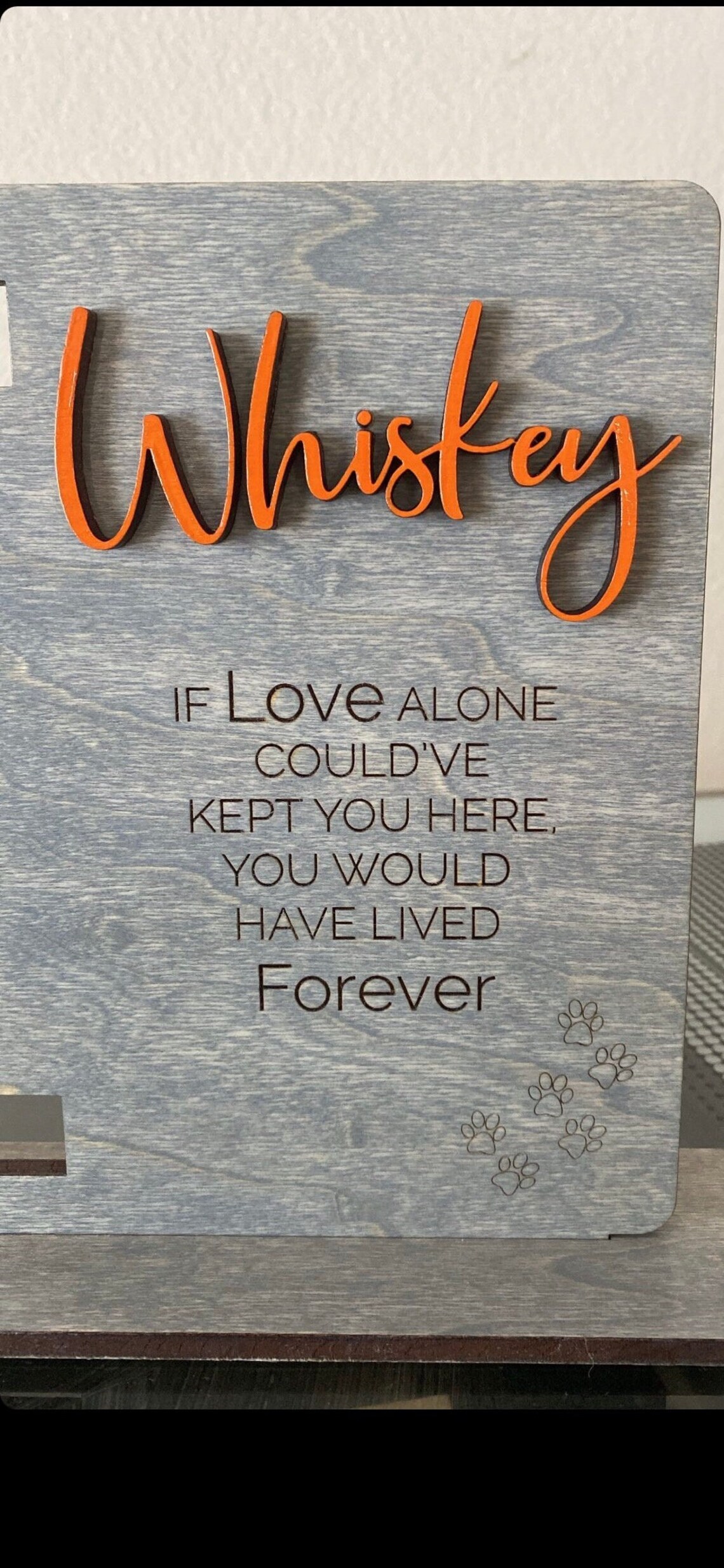 Pet Loss Gift | Memorabilia | Personalized Pet Frame With Collar ...