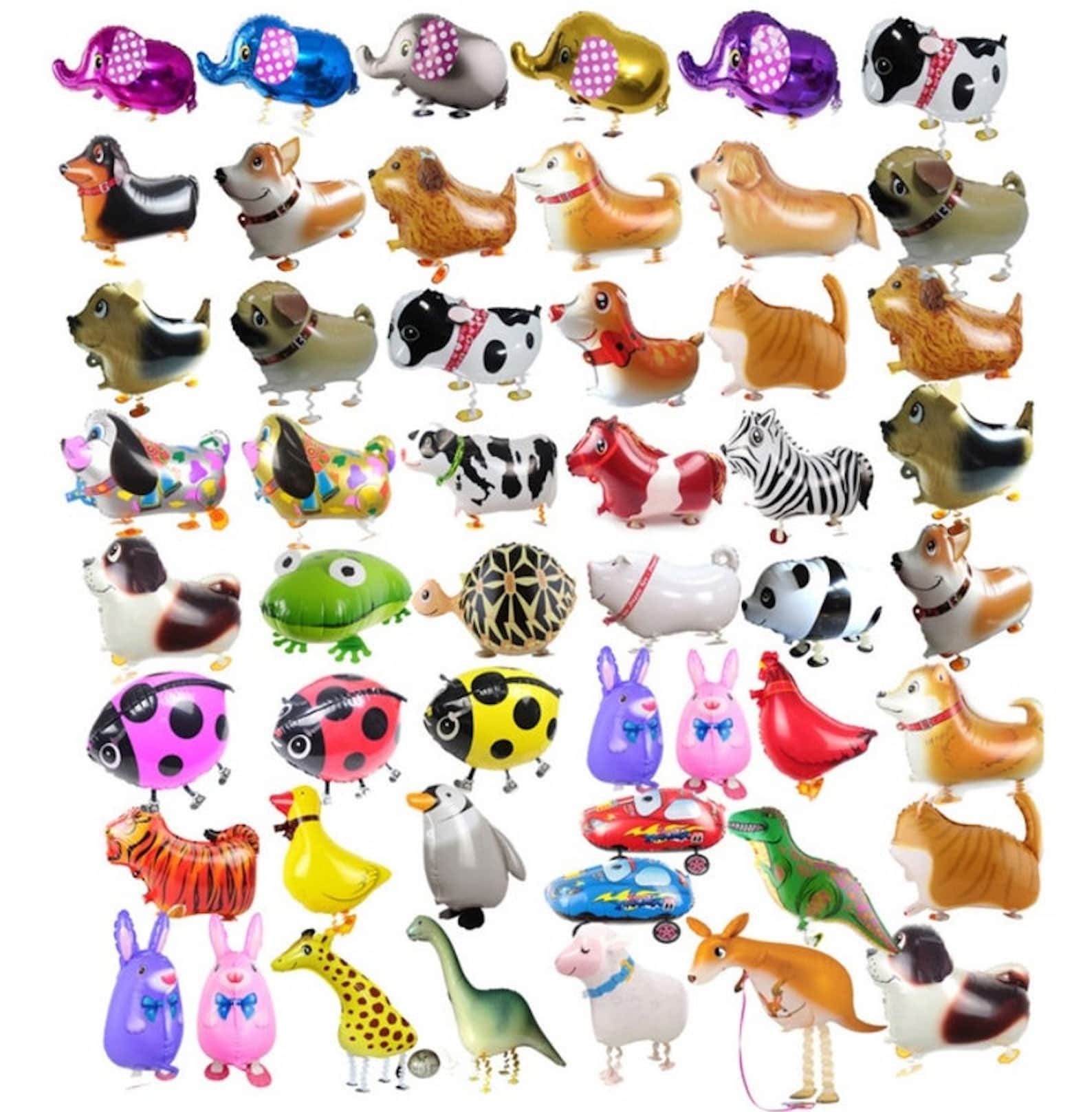 Animal Walking Balloons Over 40 Fun Designs to Choose From - Etsy
