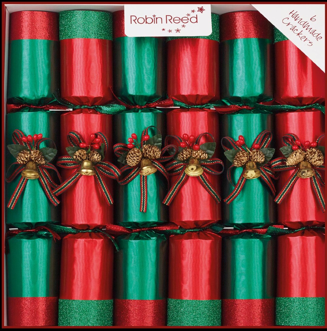 Ring O'bells Red and Green Large Handmade Luxury Traditional Christmas ...