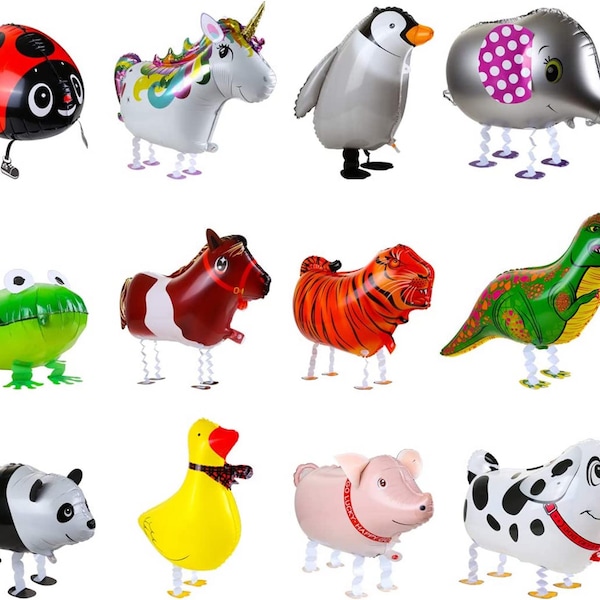 Helium Animal Balloons - Etsy