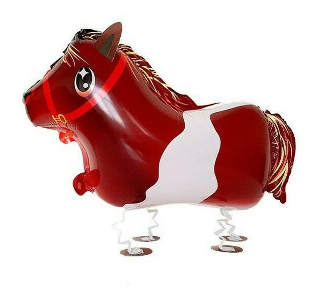 Pony Farm Animal Walking Balloon - Etsy