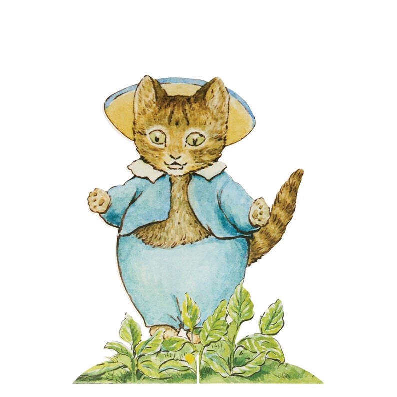 Peter Rabbit Easter Egg Hunt Kit 6 Characters & 6 Etched Wooden Stakes ...