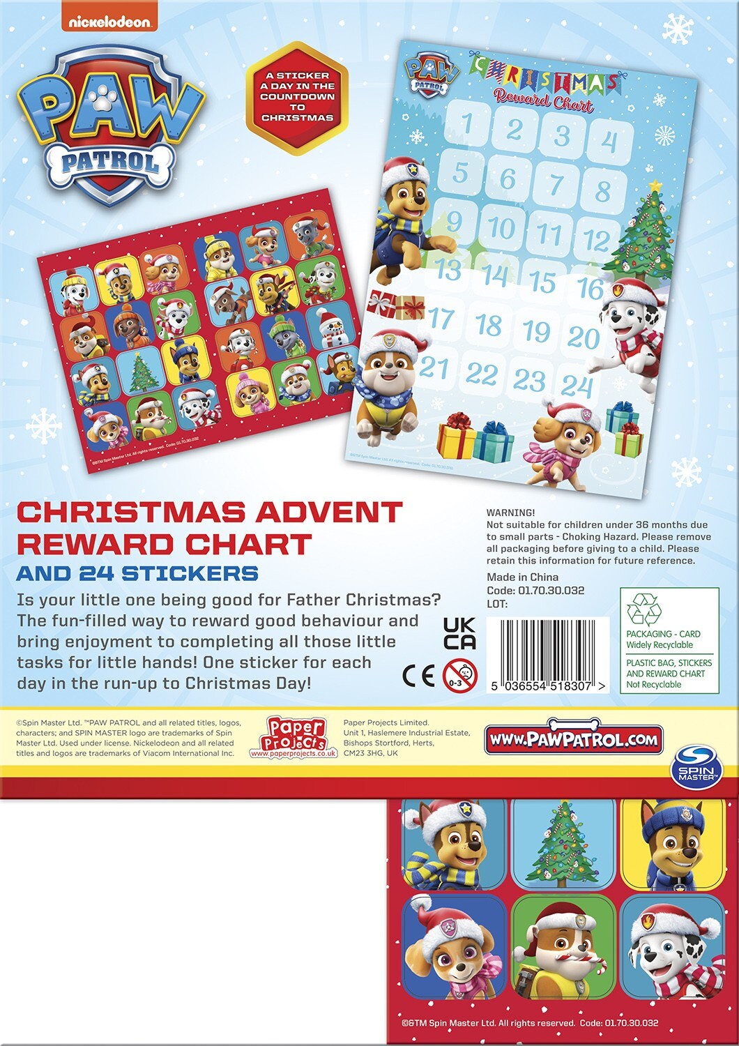 Paw Patrol Countdown to Christmas Advent Reward Chart - Etsy Paw Patrol Countdown to Christmas Advent Reward Chart - Etsy