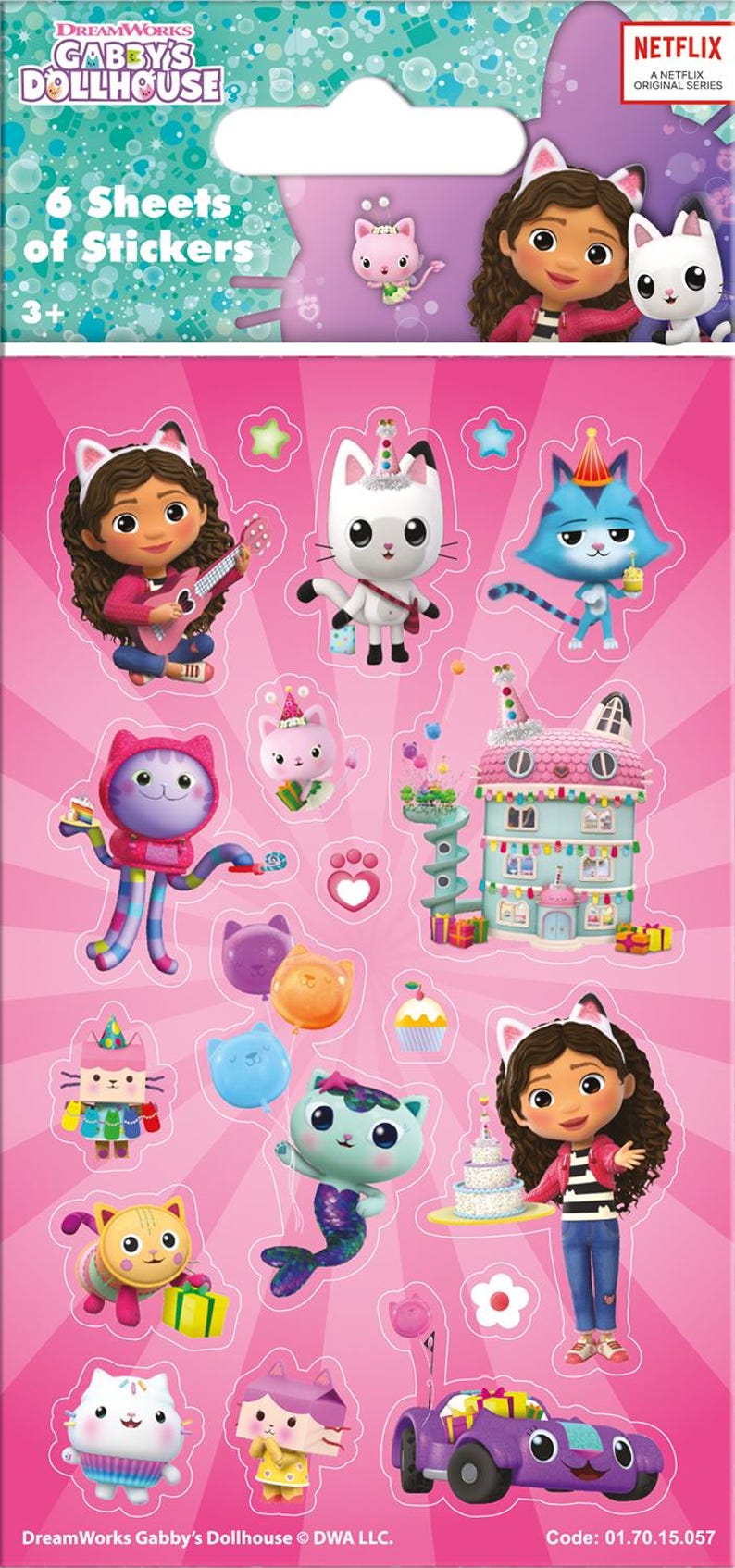 Gabby's Dollhouse Party Stickers Loot Bag Fillers (6 Sheets) - Etsy