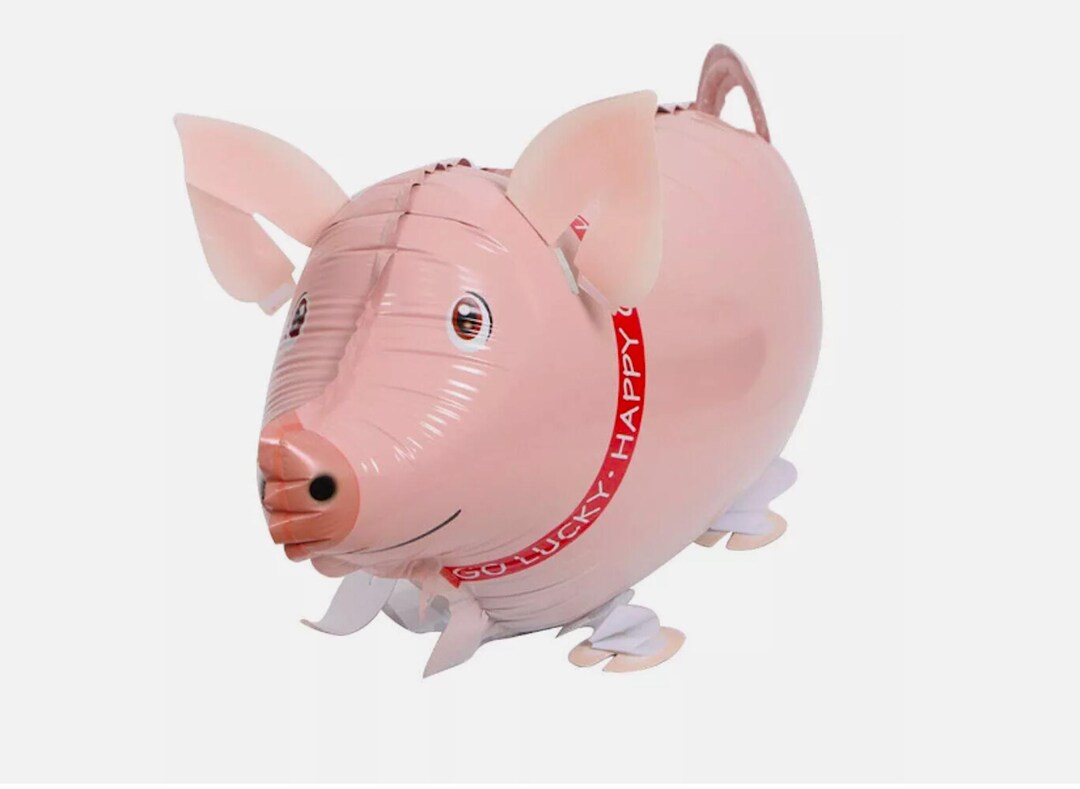 PIG Farm Animal Walking Balloon - Etsy