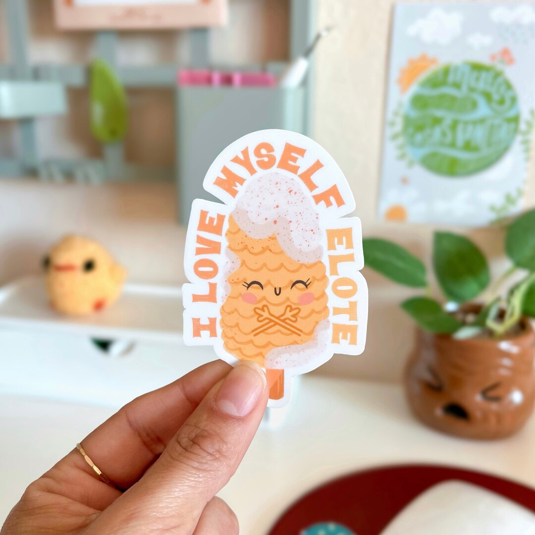 Elote Sticker - Latina - Latinx - Latina Stickers - Latinx Stickers ...