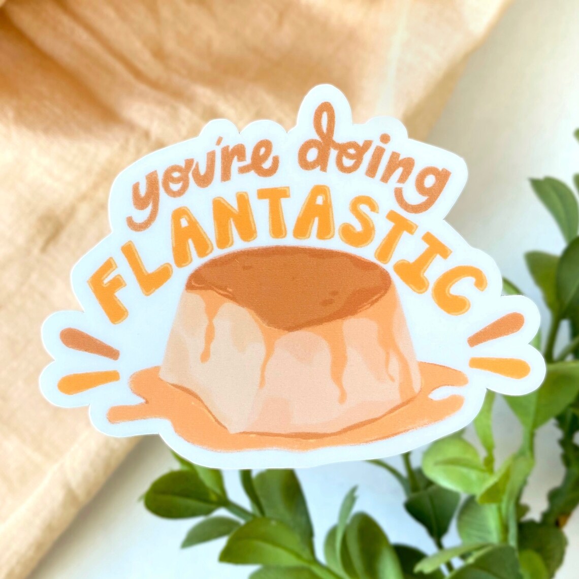 Flan Sticker Latina Stickers Mexican Sticker Latina - Etsy
