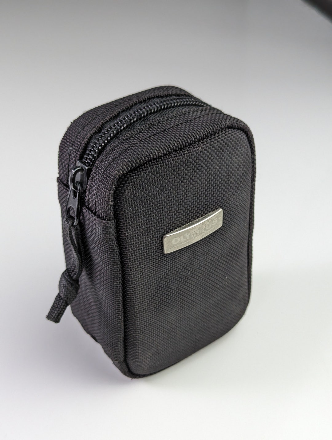 Vintage Olympus Textile Case Digital Camera Pouch Travel Bag ...