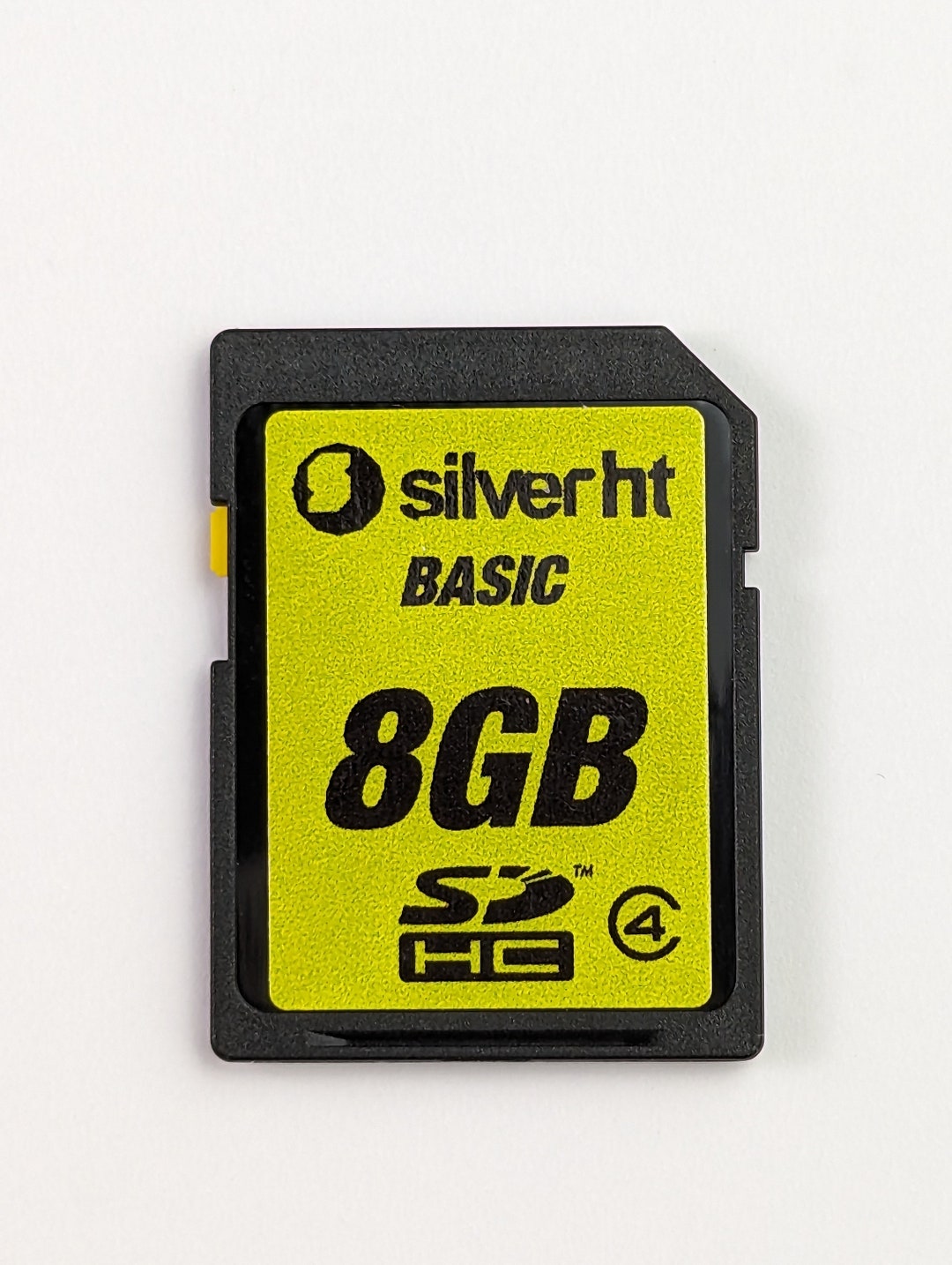 Vintage Collectible Genuine Silver HT Basic 8 GB SDHC Class 4 Card ...