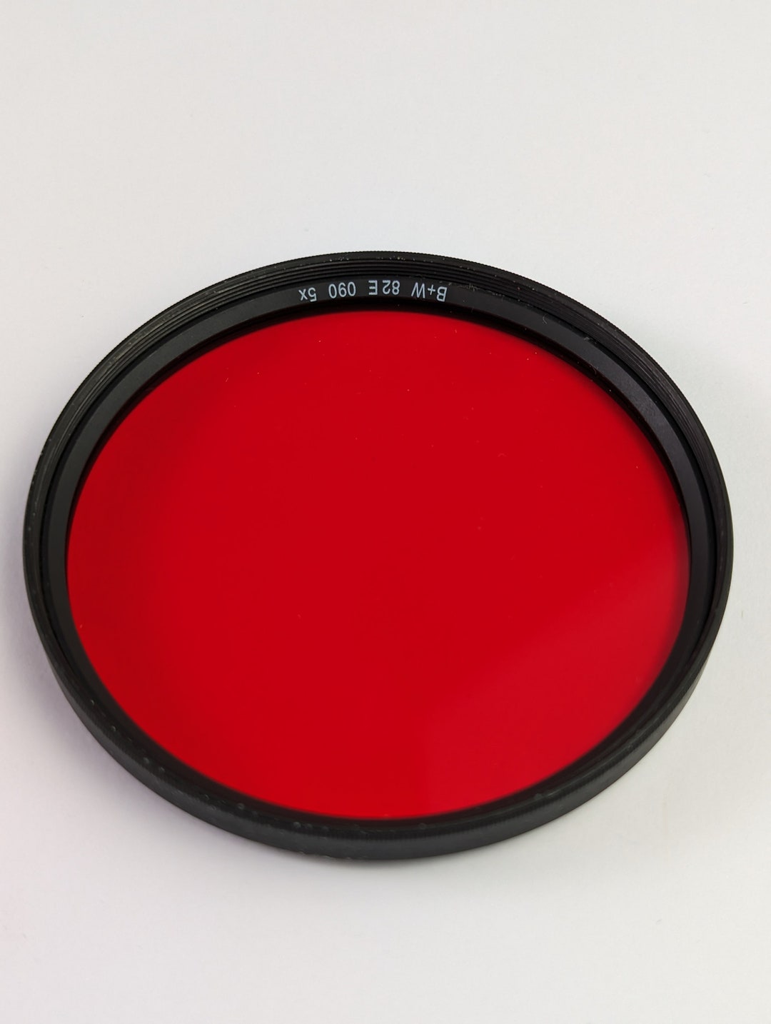 Vintage BW 82E 090 5X Bright Red Photo Filter Made in Germany by ...