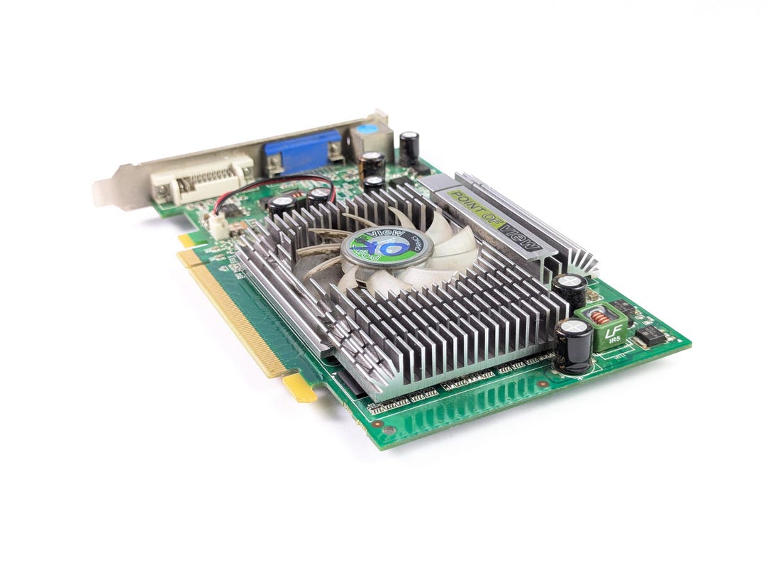 Vintage NVIDIA Geforce 8600 Gt PCI-E Video Card 512 Mb DDR2 128 Bit Vga ...