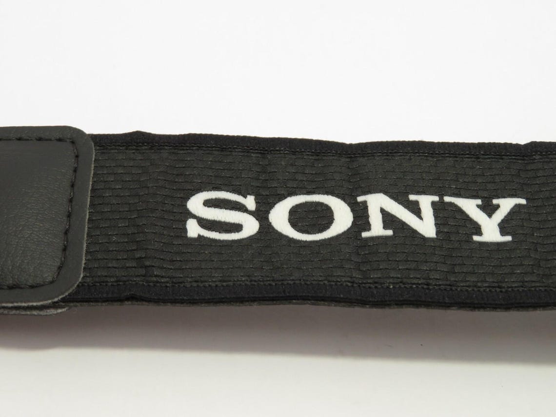 Sony Alpha7 Camera Neck Strap 30mm Black White Text - Etsy