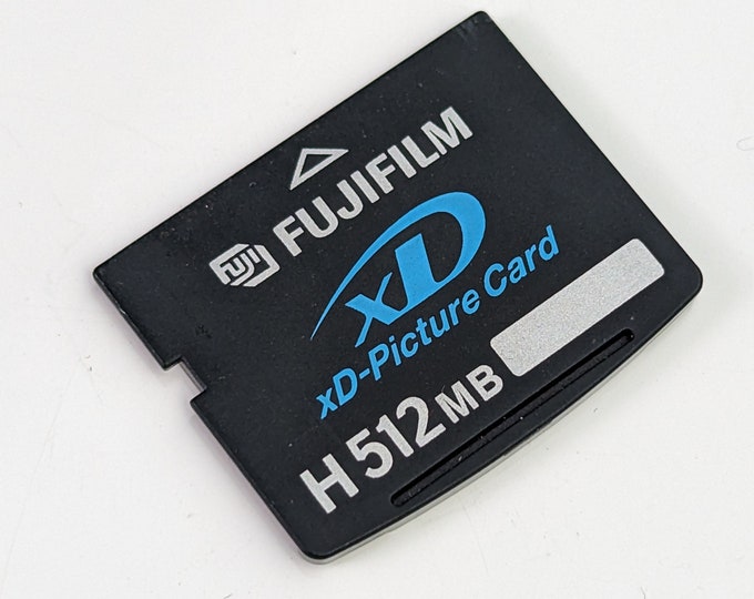 Rare! Vintage Fujifilm 512 Mb XD Picture Card DPC-512 (type H) Fast ...