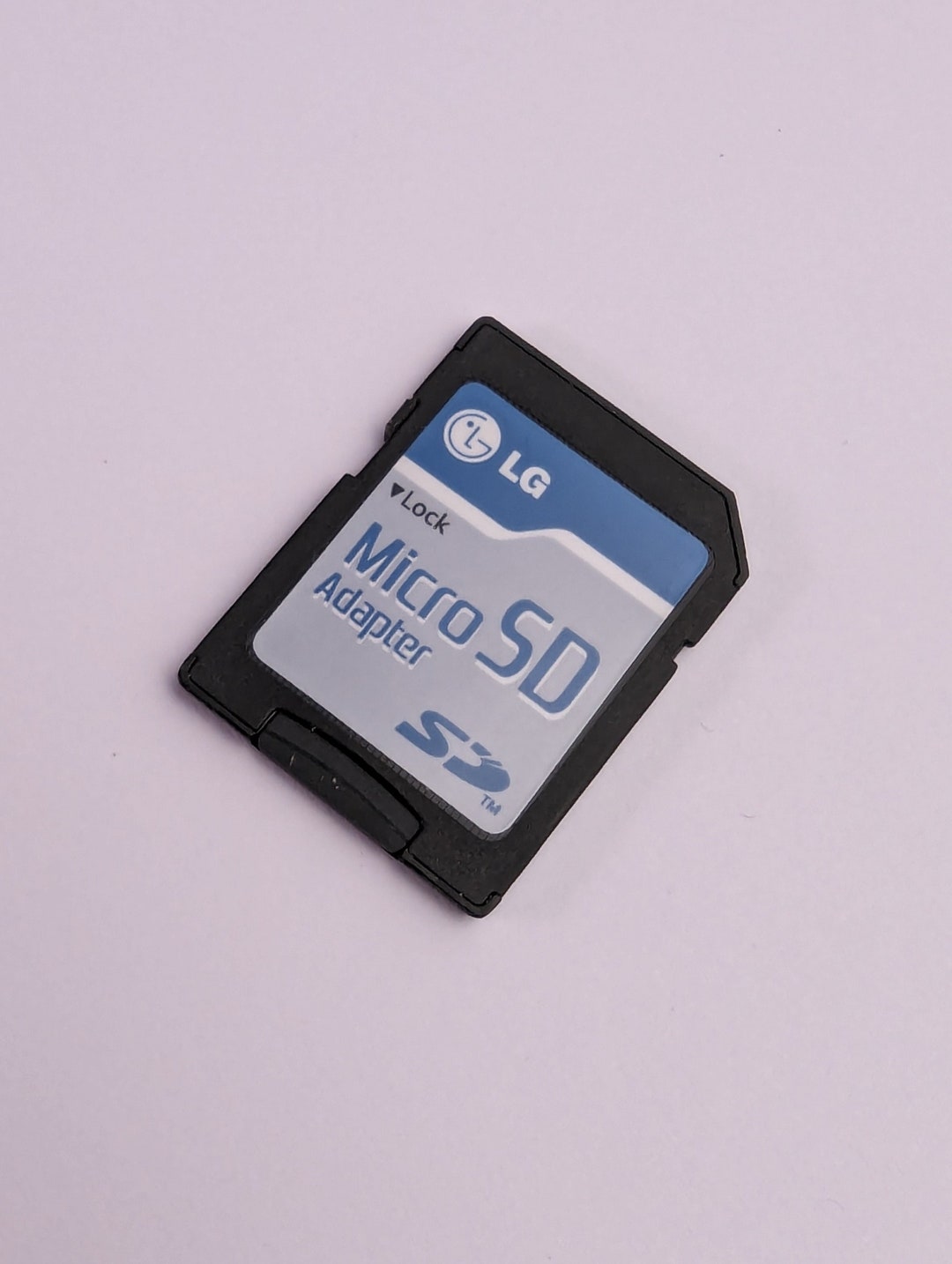 Vintage LG 16GB Microsd Memory Card Class 6 Taiwan + Adapter to Full SD ...