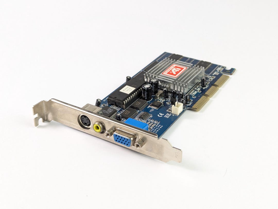 Buy Rare Vintage ATI RAGE 128 Pro Ultra TF Graphics Card Retro Agp 64MB ...