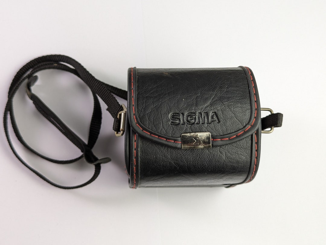 Vintage Sigma Leather Case Model NC-30 for Teleconverter/small Wide ...