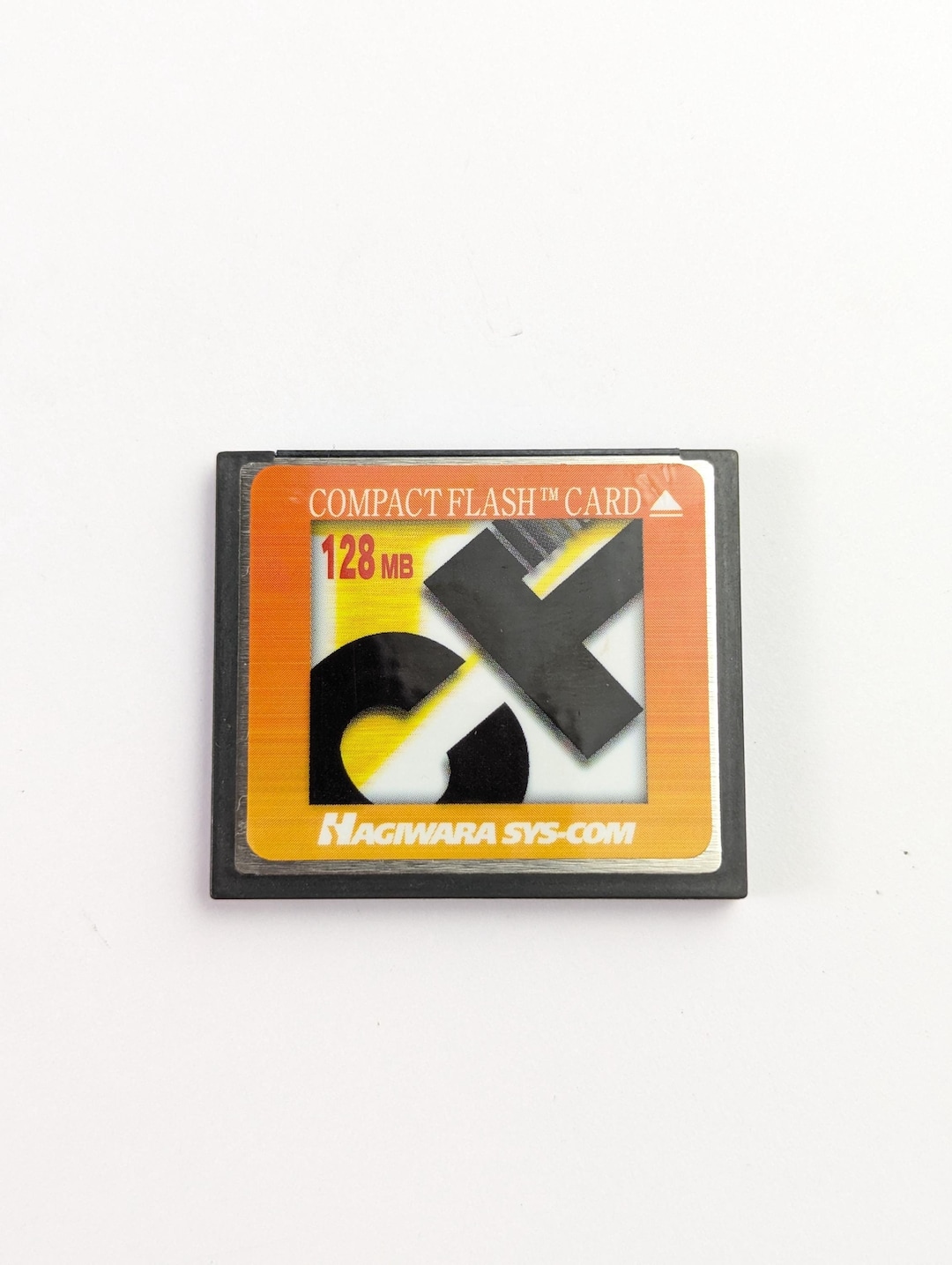 Vintage Hagiwara SYS-COM Compactflash Card 128MB Picture Card Memory Card for Old Cameras and ...