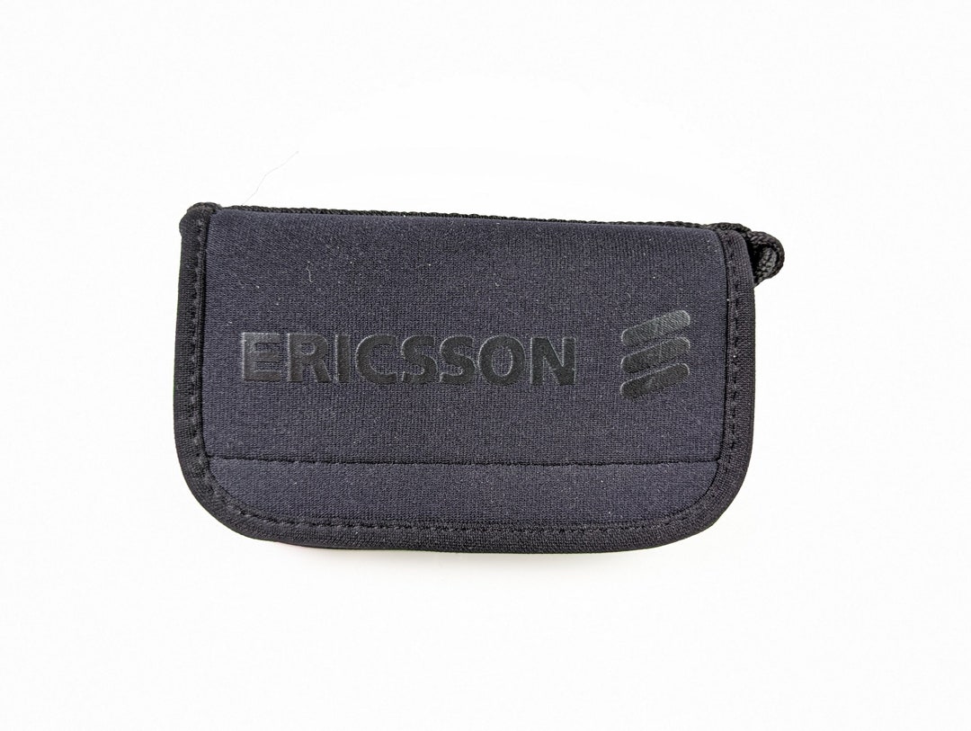 Rare Vintage Ericsson Neoprene Pouch Card Holder/earbuds Carrying Case ...