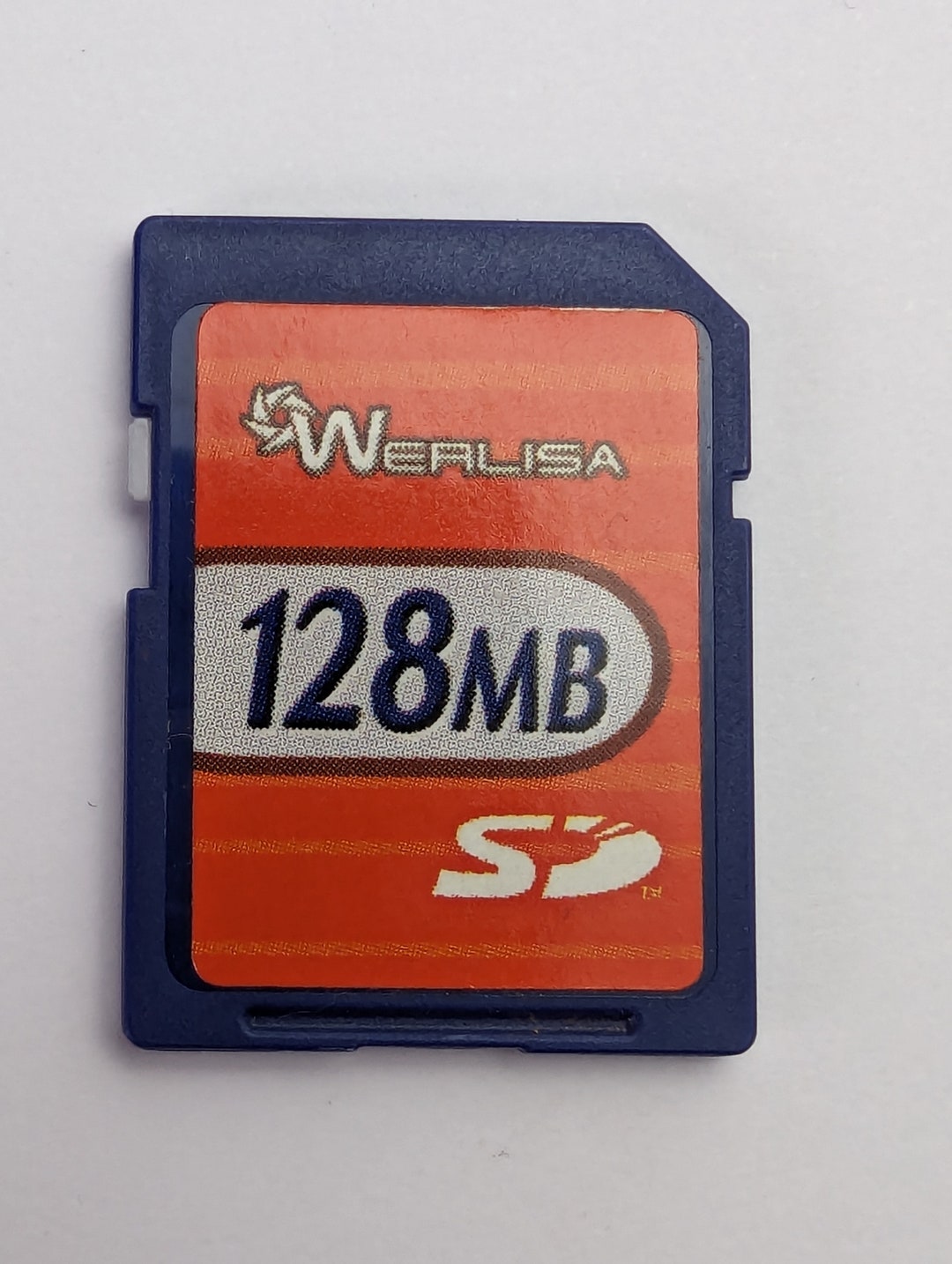 RARE Vintage Werlisa 128MB SD Card for Old Cameras & Devices Taiwan - Etsy