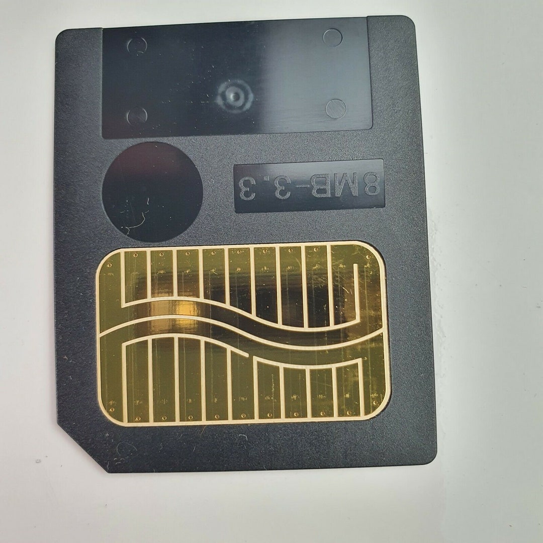 Rare Vintage Olympus 8MB Smartmedia Memory Card for Olympus Fuji Cameras & Boss Roland Korg ...