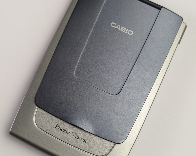 Vintage Casio Pocket Viewer Pv-s250/200e 2MB Retro PDA Electronic Diary ...