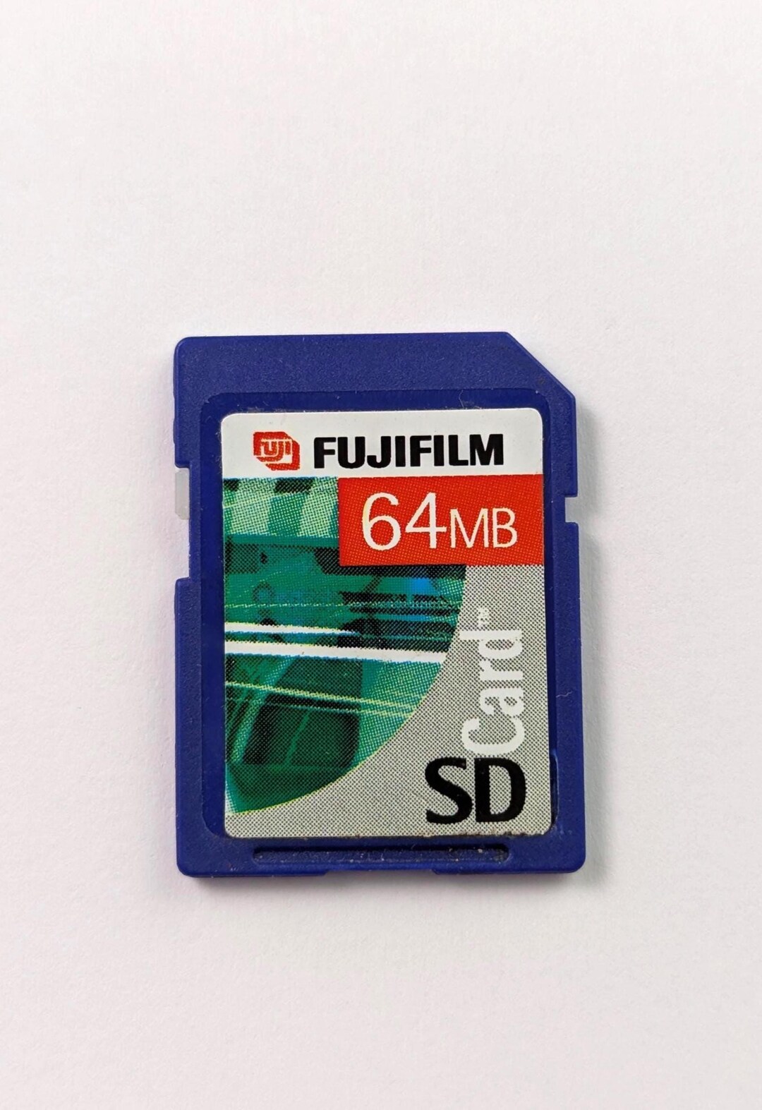 Vintage Fujifilm 64 MB SD Card Quality Memory Card for Old Cameras ...