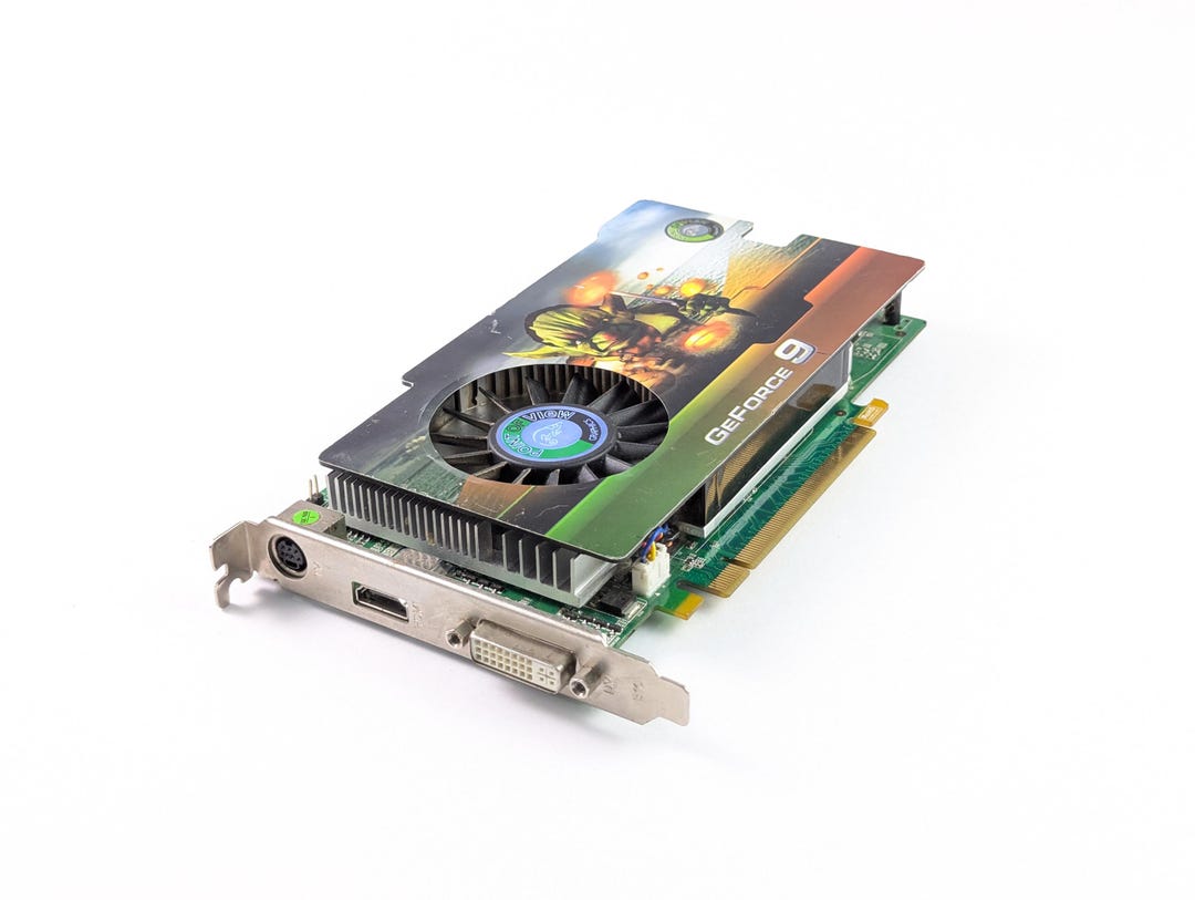 Vintage NVIDIA Geforce 9600 GT PCI-E Video Card 1024MB GDDR3 256bit by ...