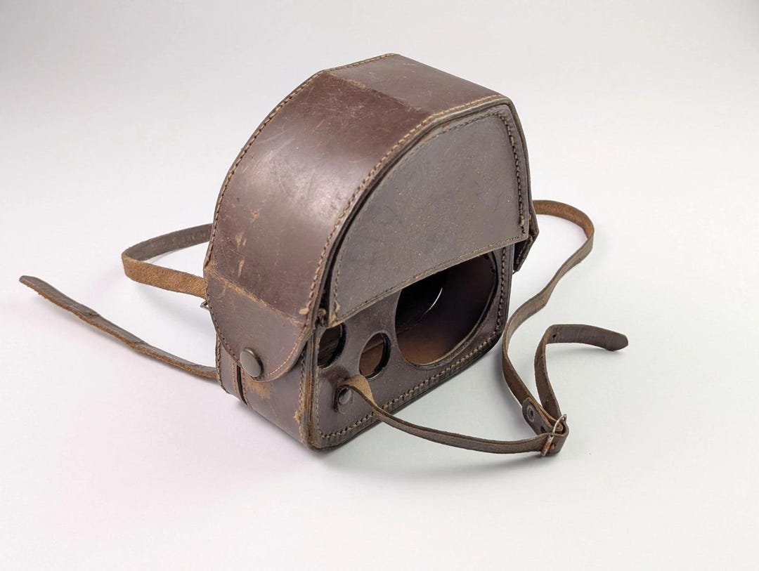 Vintage Leather Fitted Camera Case for Unknown Cine Camera - Brown - Etsy